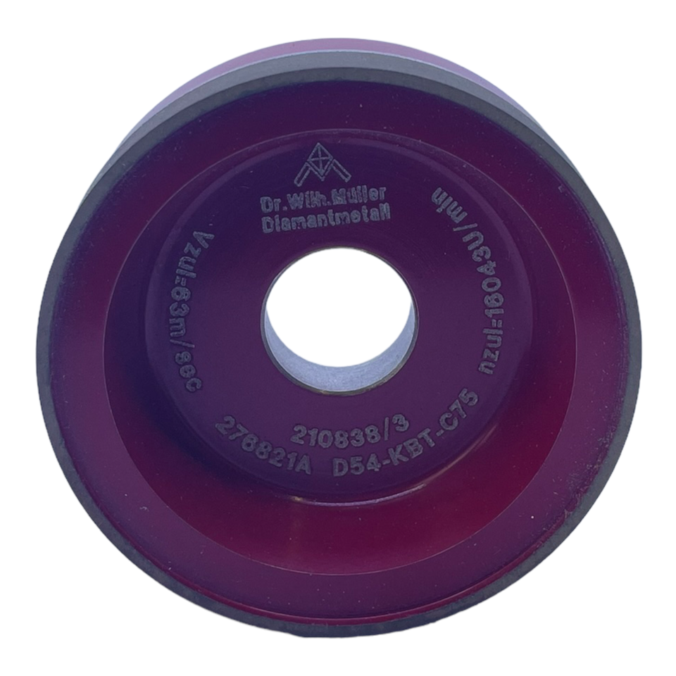 Diamond metal D54-KBT-C75 Diamond disc 210838/3 CBN discs Vzul:63m/sec ...