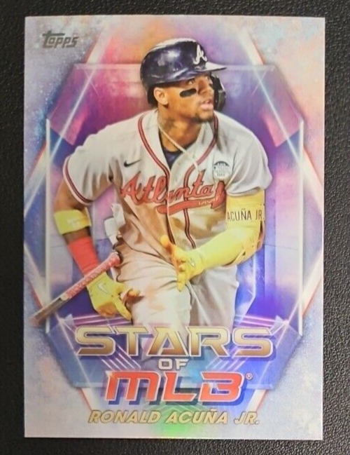 2023 Topps Series 1 Ronald Acuna Jr Stars Of The MLB Card SMLB-3 | eBay
