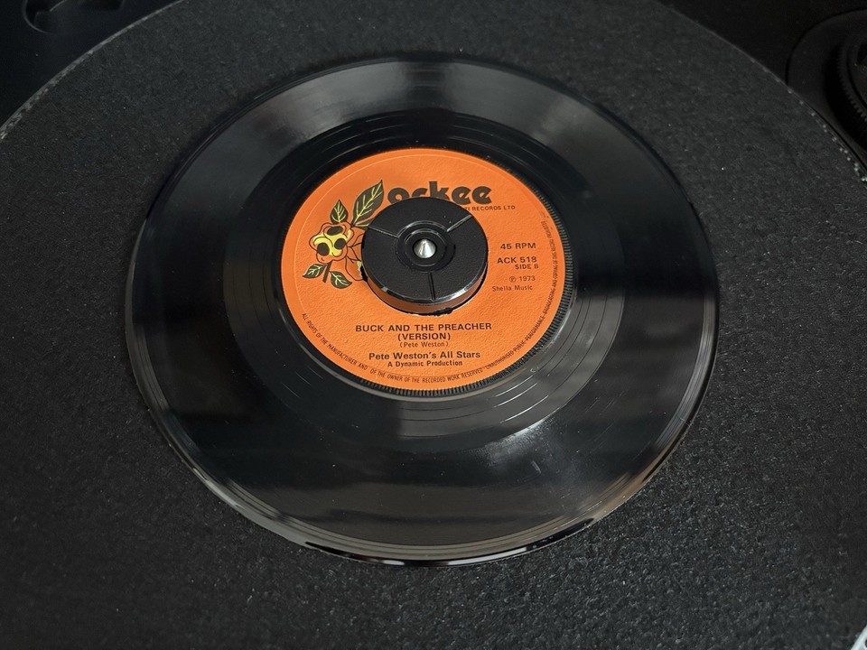 I Roy Buck And The Preacher Jamaica 1973 Ackee Records Reggae 7” Vinyl ...