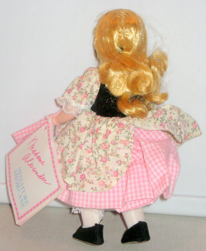Vintage Madame Alexander Miniature Showcase Doll Goldilocks #497 -- 7 ...