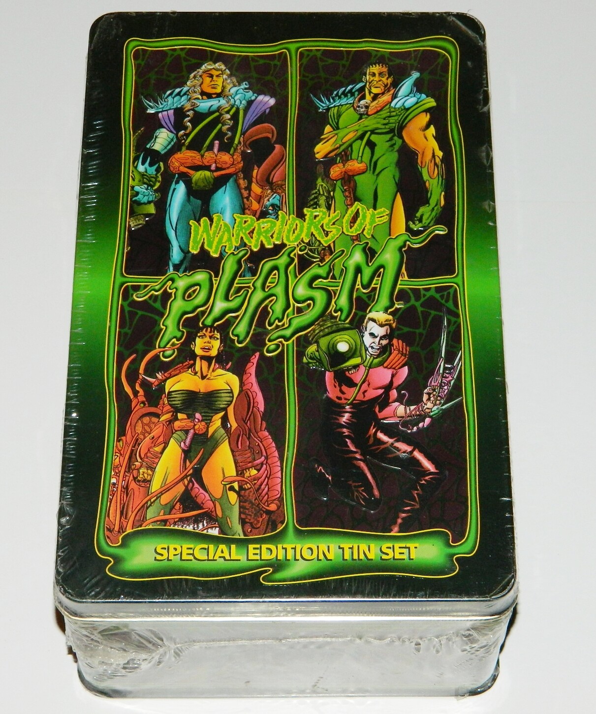 Warriors of Plasm Zero Issue Special Ed Trading Card Set 1993 SEALED ...