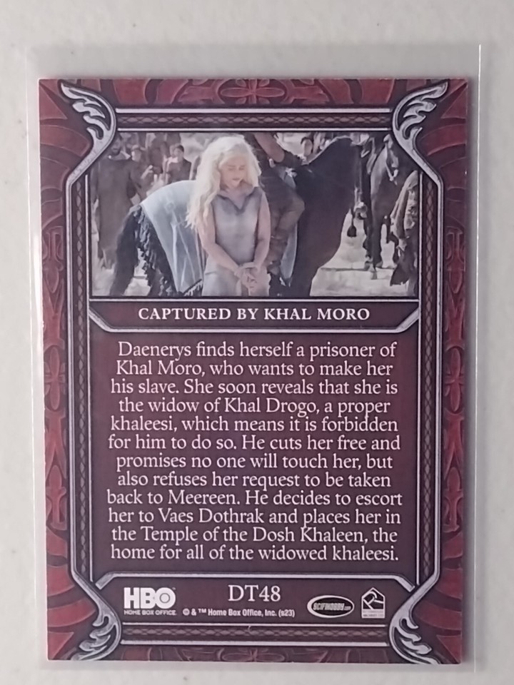 Game Of Thrones Art And Images The Saga Of Daenerys T. #DT48 Captured ...