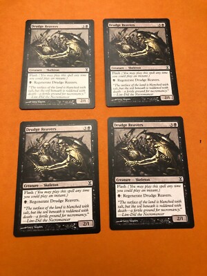 MTG - 4 Copies, A Playset, Of Drudge Reavers - Time Spiral - NM | eBay