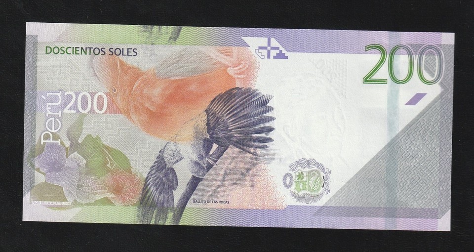Peru 200 Soles P200 , 2021 Banknote UNC * | eBay