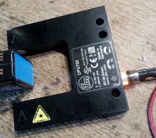 IFM OPU700 Laser Optical Fork Sensor 30mm " Tested OK " | eBay