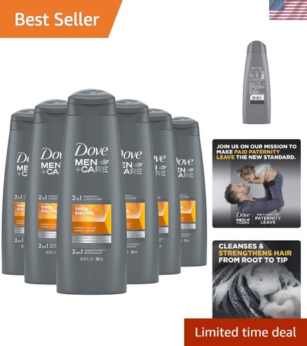 Caffeine Infused 2-in-1 Shampoo & Conditioner for Stronger Hair - 12oz ...