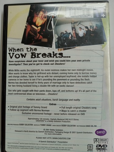 Cheaters: The Best of Cheaters - Season One (DVD, 2002) for sale online ...