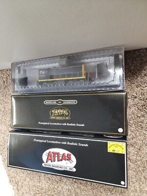 Atlas HO Trains #2318 Santa Fe HH600/660 Diesel Engine w' ESU Sound ...