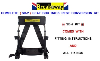 SB2: BREAKAWAY SEAT BOX BACK REST CONVERSION KIT FIT NEW SHAKESPEARE ...