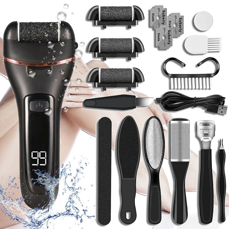 Professional Electric Foot Grinder File Callus Dead Skin Remover ...
