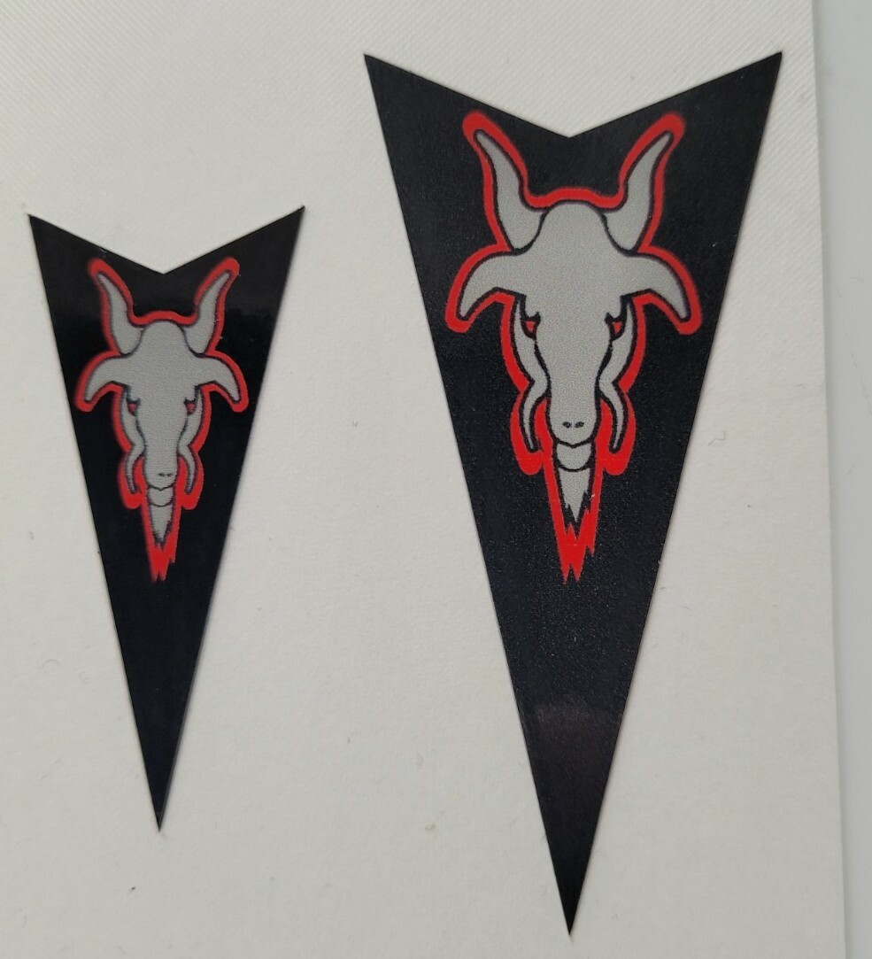 2004 2005 2006 PONTIAC GTO GOAT ARROW OVERLAY DECALS FOR FRONT AND REAR ...