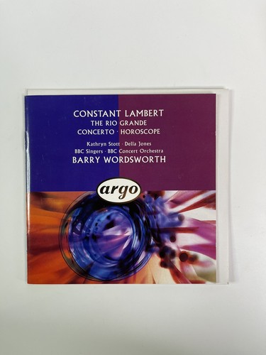 Constant Lambert Classical Music CD Rio Grande Barry Wordsworth Kathryn ...