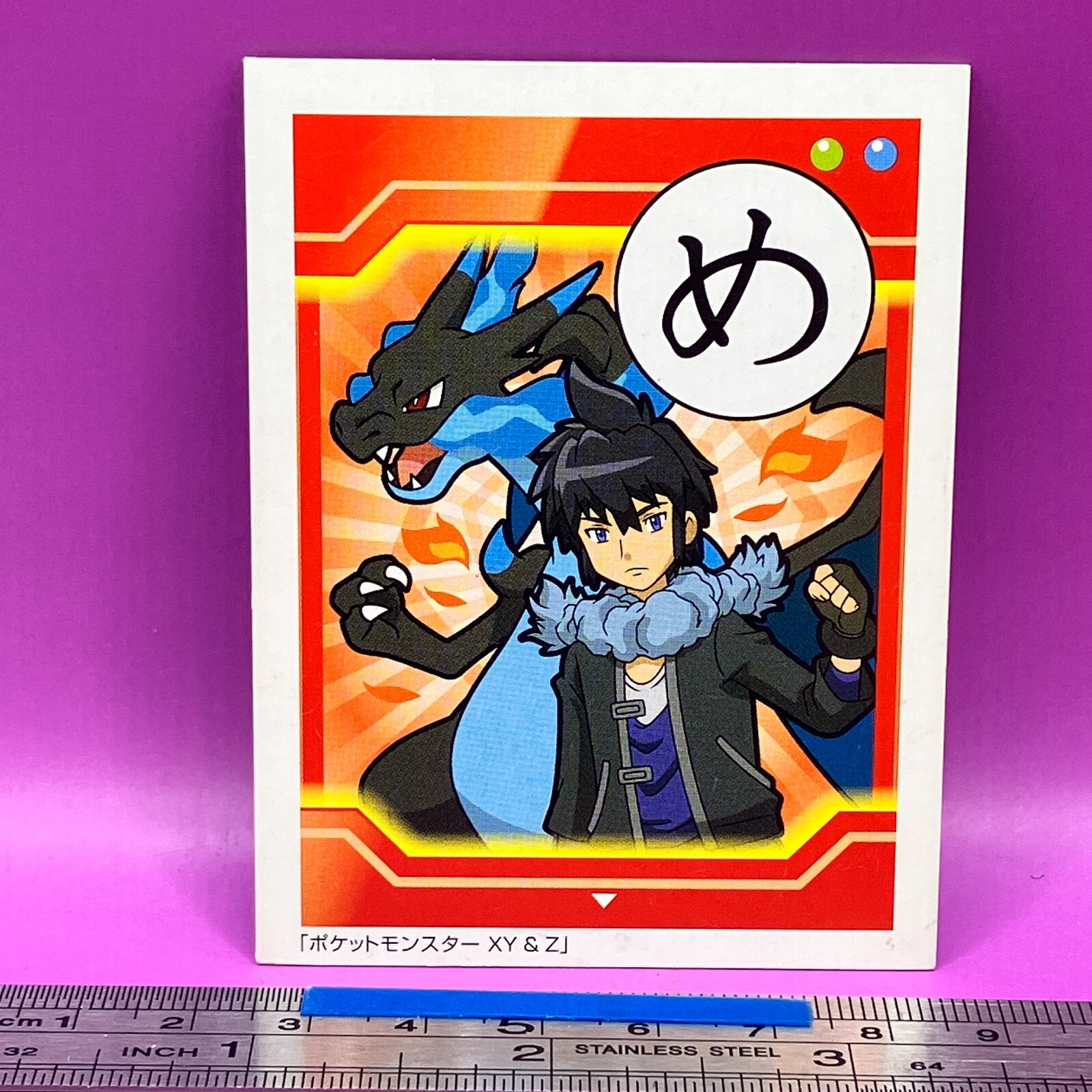 Alain Mega Charizard X - Pokemon Playing Card Carta XY Nintendo TCG ...