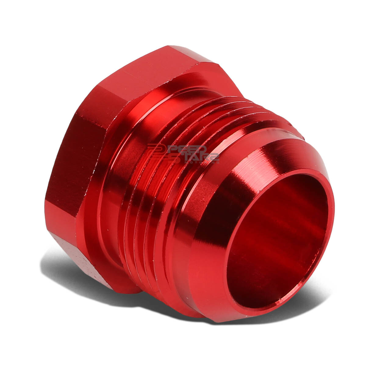 AN16 AN-16 1" FLARE BOLT RED ALUMINUM ANODIZED NUT END PLUG LOCK ...