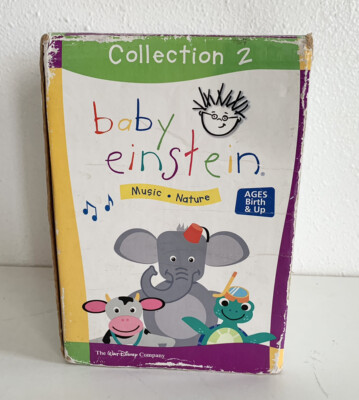 Baby Einstein Collection 2 Box Set 9 DVDs The Walt Disney Music Nature ...