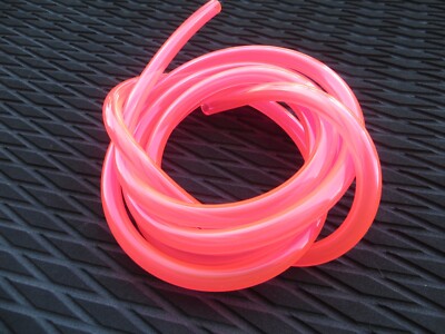 "1/4"" I.D Neon Pink Fuel/Gas/Cooling Line Hose Jet Ski PWC 7ft Total ...