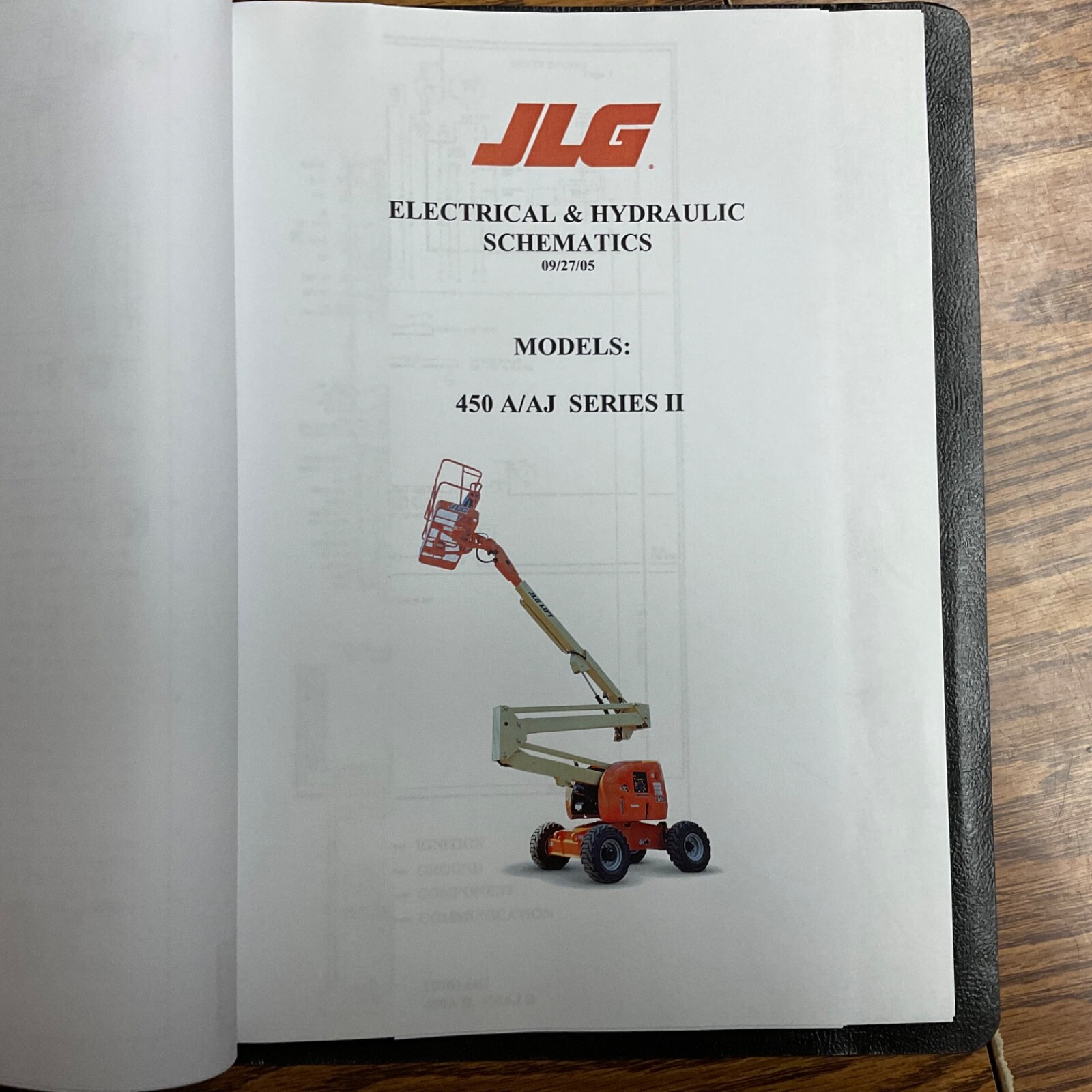 JLG ELECTRICAL HYDRAULIC SCHEMATICS SERVICE REPAIR MANUAL Scissor ...