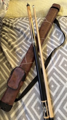 Tai ba Cue 2-Piece 20oz Pool Cue Stick Billard Hard Case Included | eBay
