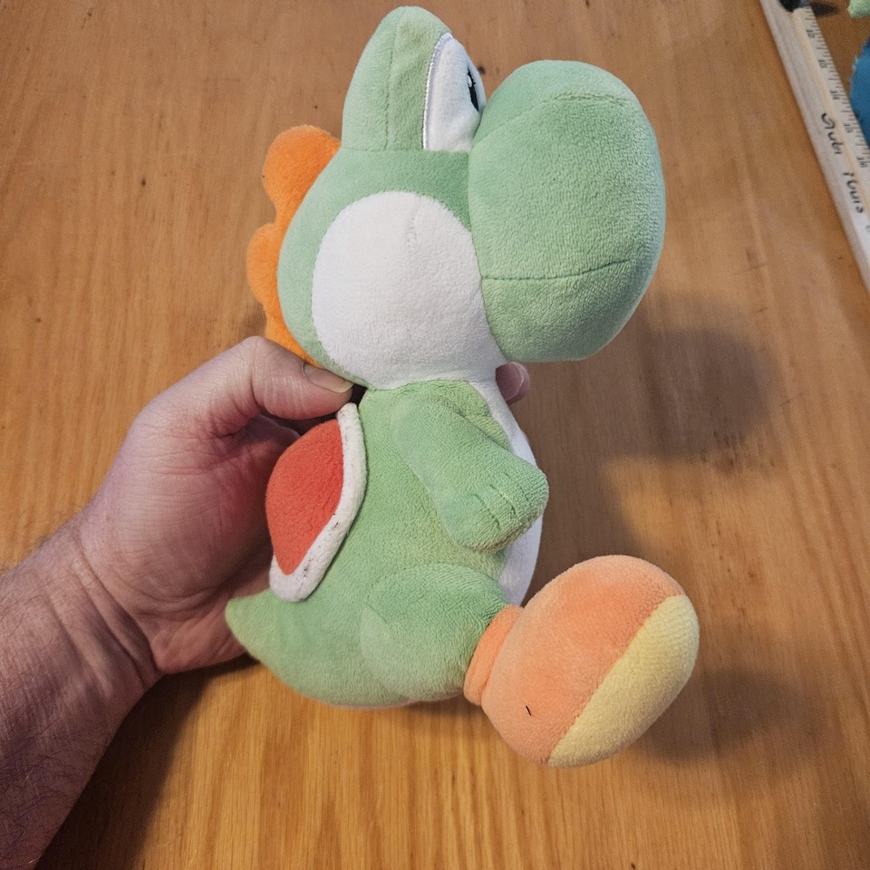 Nintendo Super Mario Bros Yoshi Plush Doll Toy Green Small AC13 Yoshi S ...