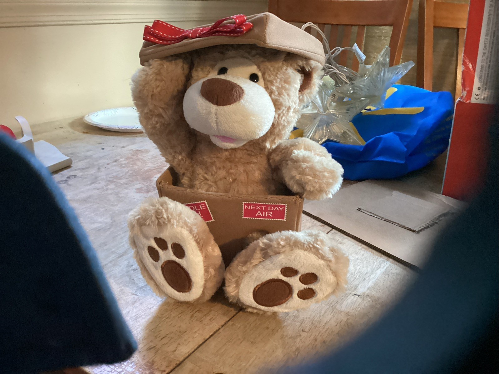 2009 Cuddle Barn Animated Plush Teddy Bear Package Works Plays Music | eBay