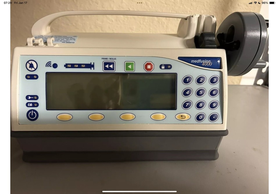 Medfusion 4000 Version 1.6.5 With Pole Clamp PharmGuard | eBay