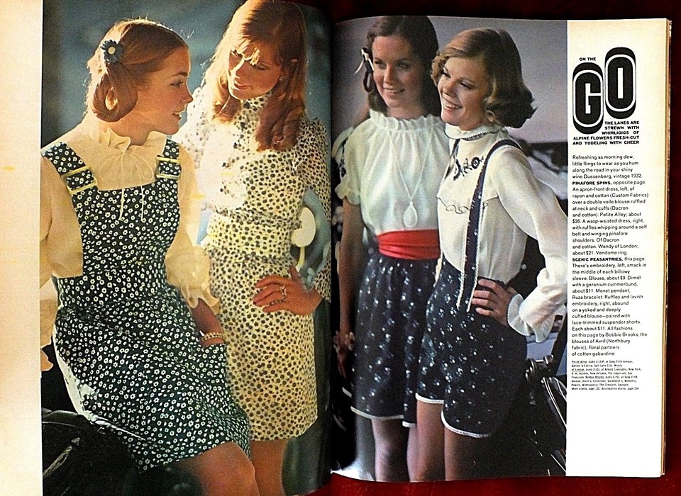 Seventeen Magazine ~ April 1969 ~ Lucy Angle Michael York Summer ...