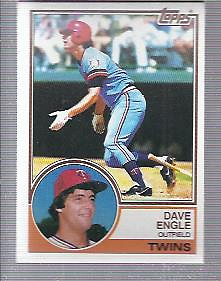 1983 Topps #294 Dave Engle - NM | eBay