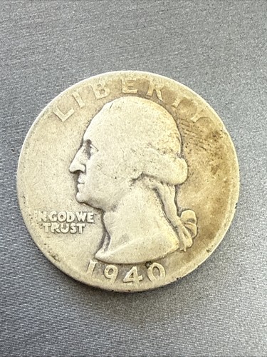 1940 D Washington Quarter 25c 90% Silver | eBay
