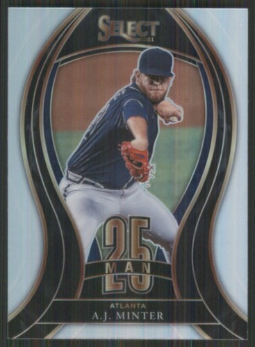 2021 Select 25-Man Holo #17 A.J. Minter Atlanta Braves TW1638 | eBay
