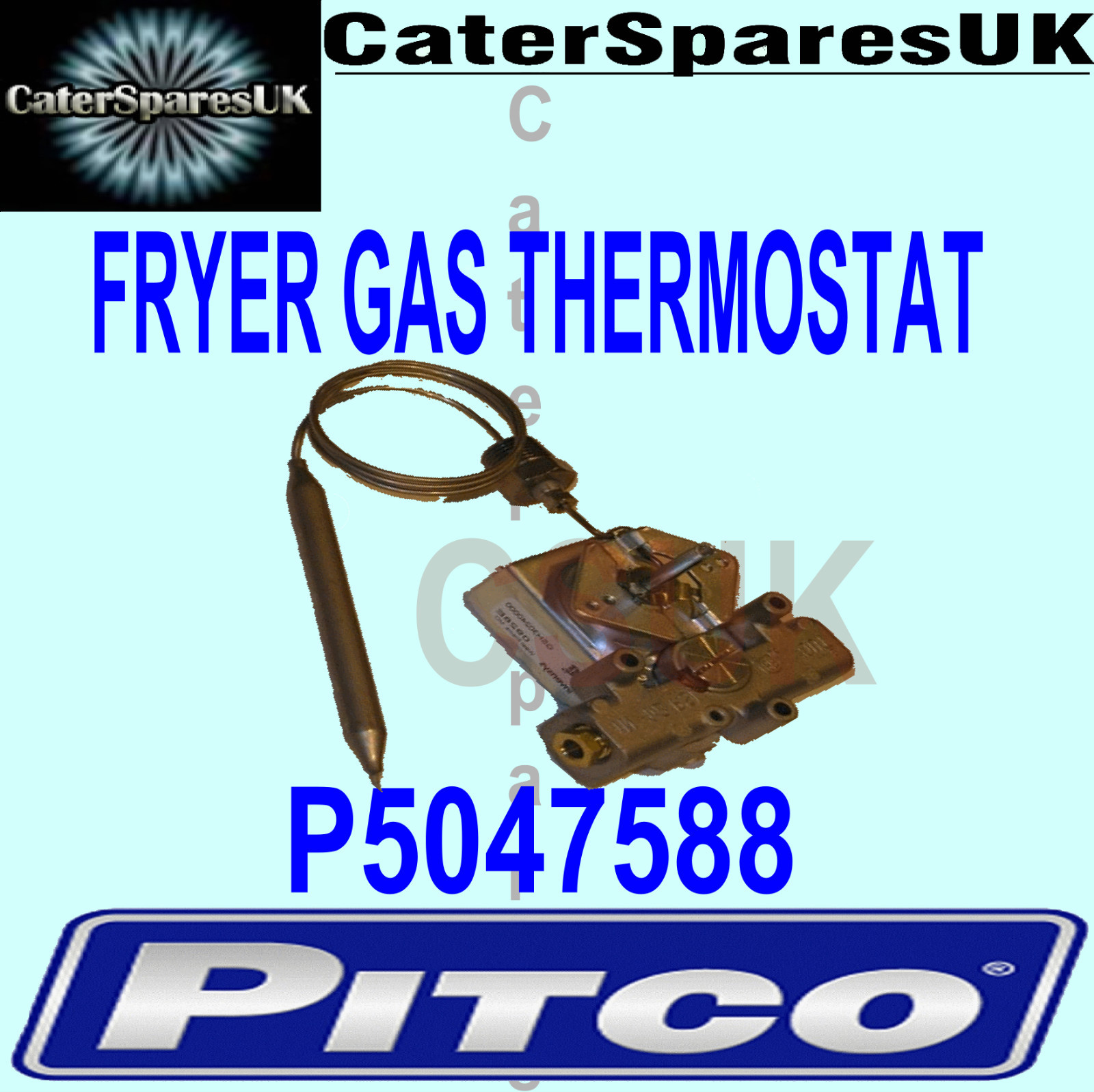 PITCO P5047588 GAS FRYER THERMOSTAT 35C+ 45C+ GENUINE SPARE PARTS | eBay