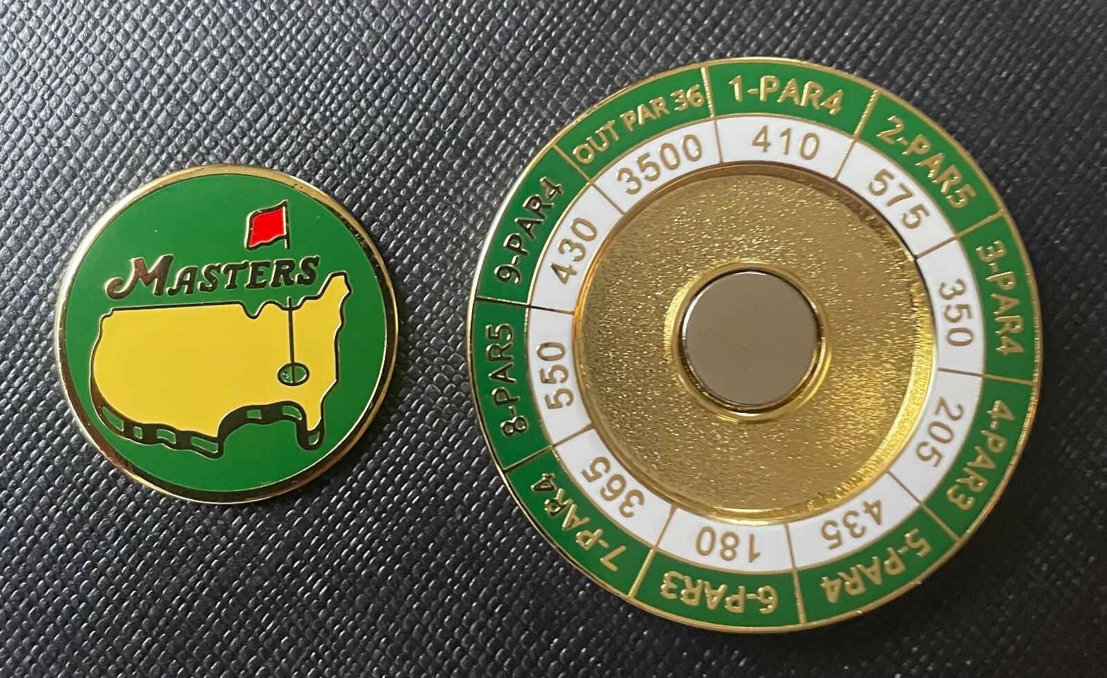 Augusta National Masters Scorecard Golf Ball Marker | eBay