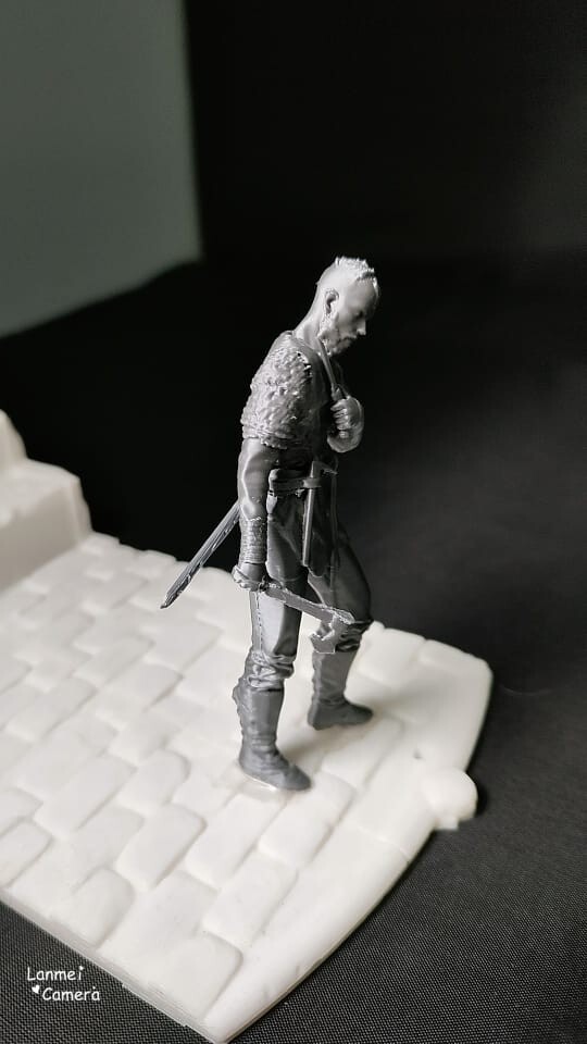 Floki Vikings 3.9in High 1:18 Scale Printed in silver color | eBay