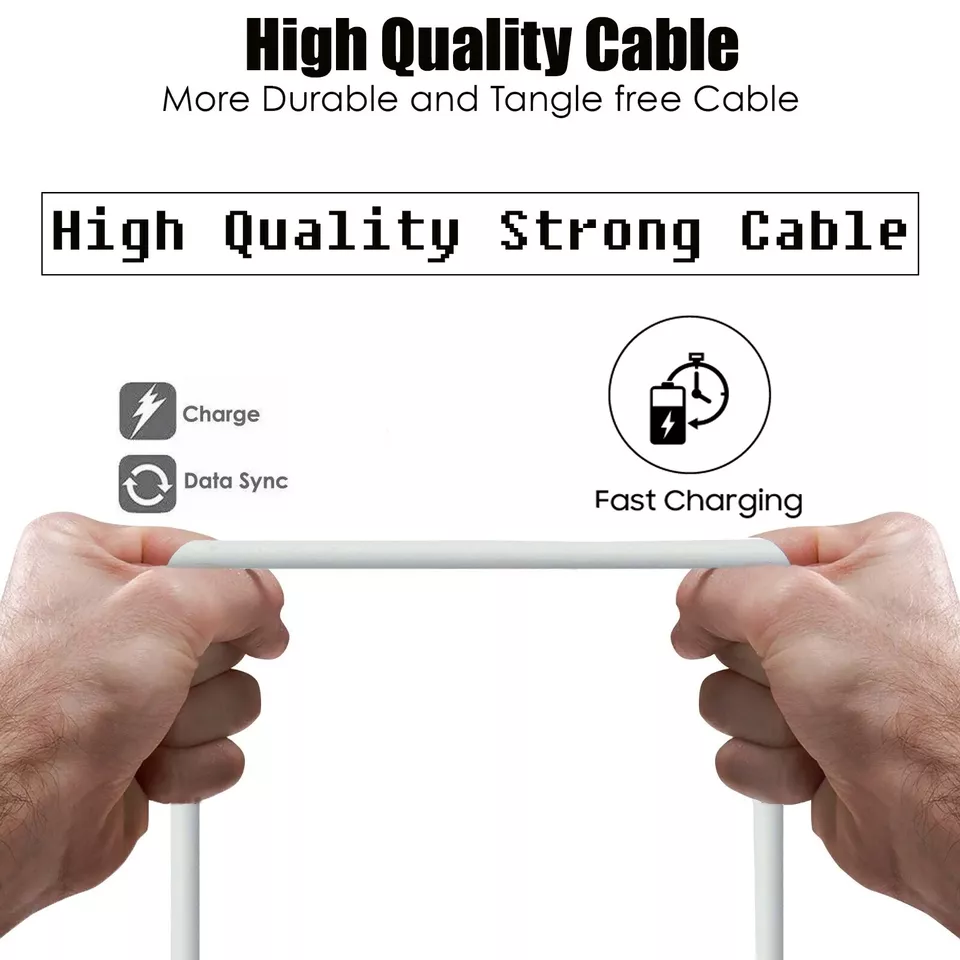 1M 2M 3M Super Fast USB Type-C Charging Cable Data Sync Lead For Vivo ...