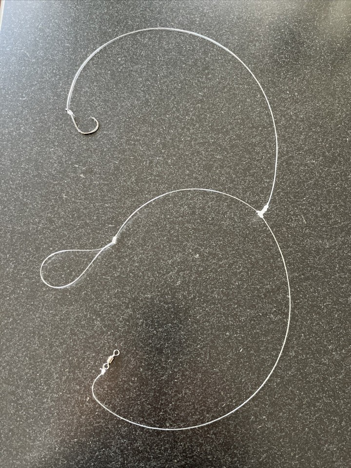 Blackfish Tog Tautog SALTWATER FISH RIG Gamakatsu 3/0 4/0 HOOK 50lb ...