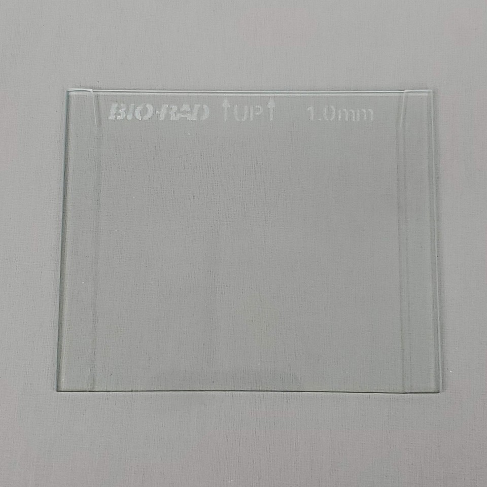 BIO-RAD 1 Box of 5 PCS of Mini-PROTEAN Glass Spacer Plates W/ 1.0mm ...