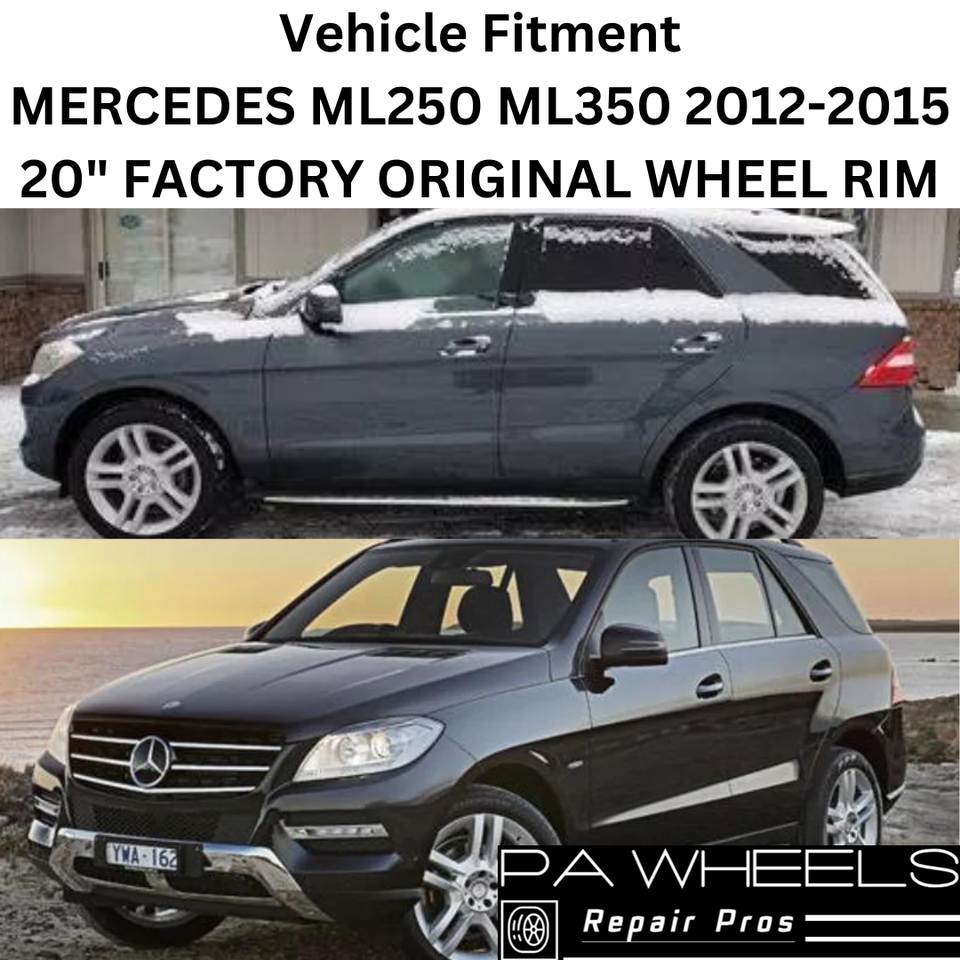 MERCEDES ML250 ML350 2012-2015 20" FACTORY OEM WHEEL RIM 85416 ...
