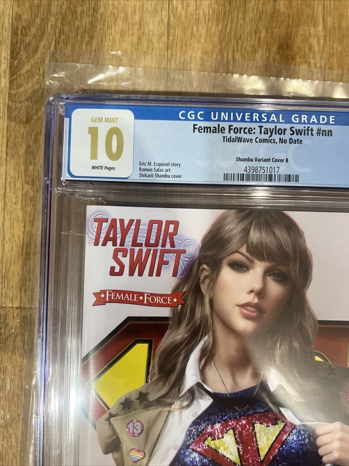 Female Force Super Taylor Swift Shikarii Shambu Variant Cover B CGC ...