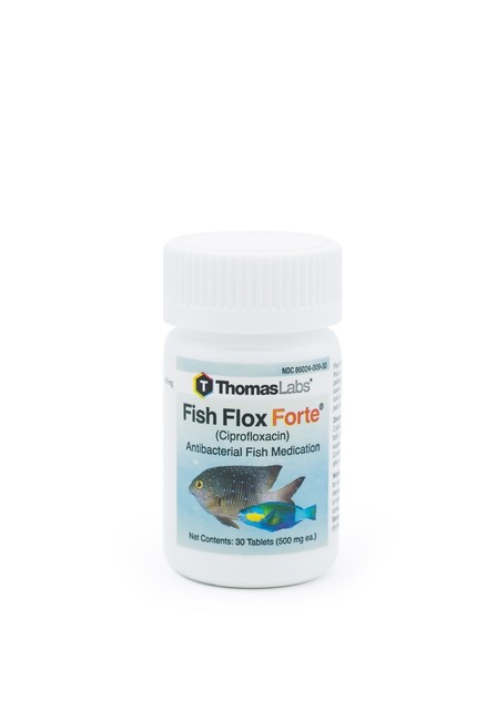 Thomas Labs Fish Flox Forte Ciprofloxacin 500mg Tablets 30 Count for ...