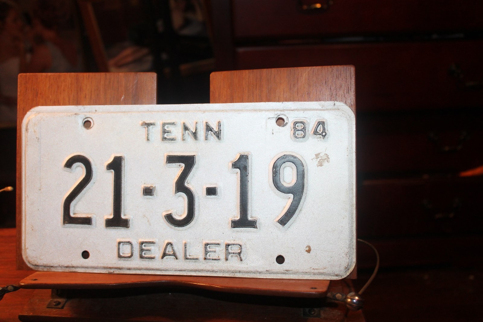 1984 Tennessee License Plate Auto DEALER Roane County 21-3-19 | eBay