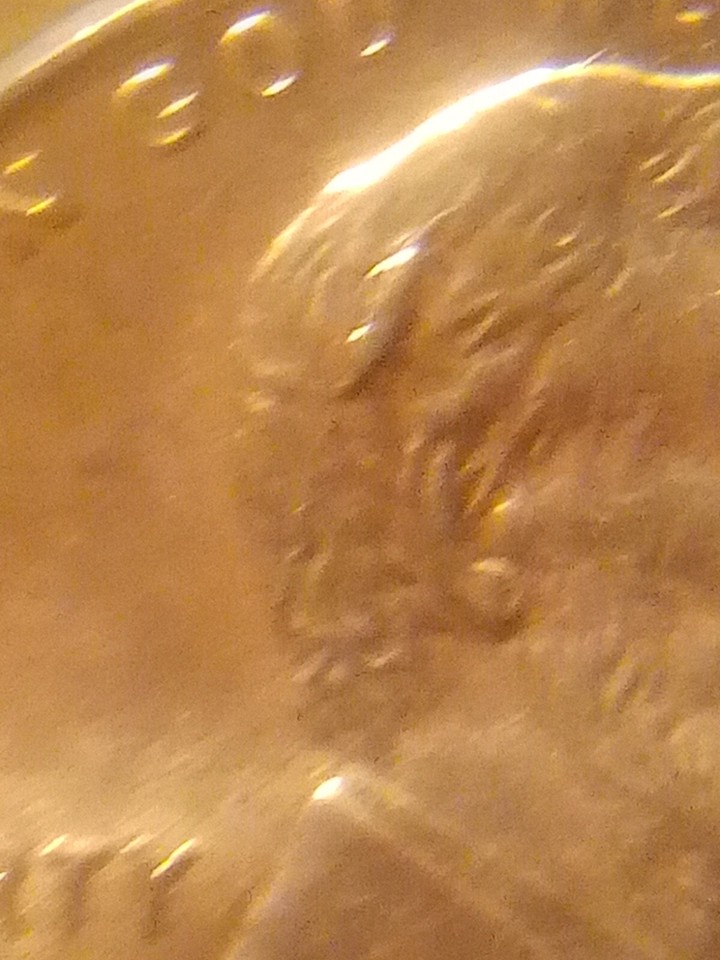 coins paper money errors us 2008P PENNY NICE SIZE DIE CHIP ON HEAD ...