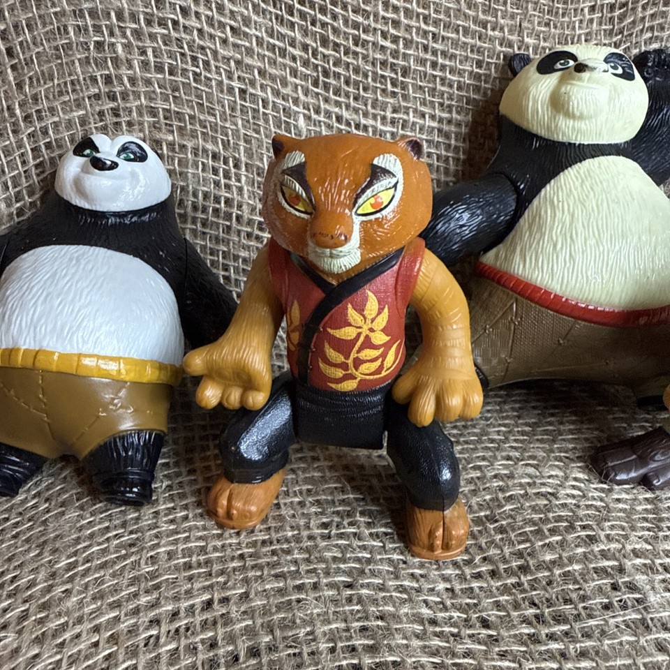 Lot of 4 Disney Kung Fu Panda Toys Tigress Master Monkey T2 | eBay
