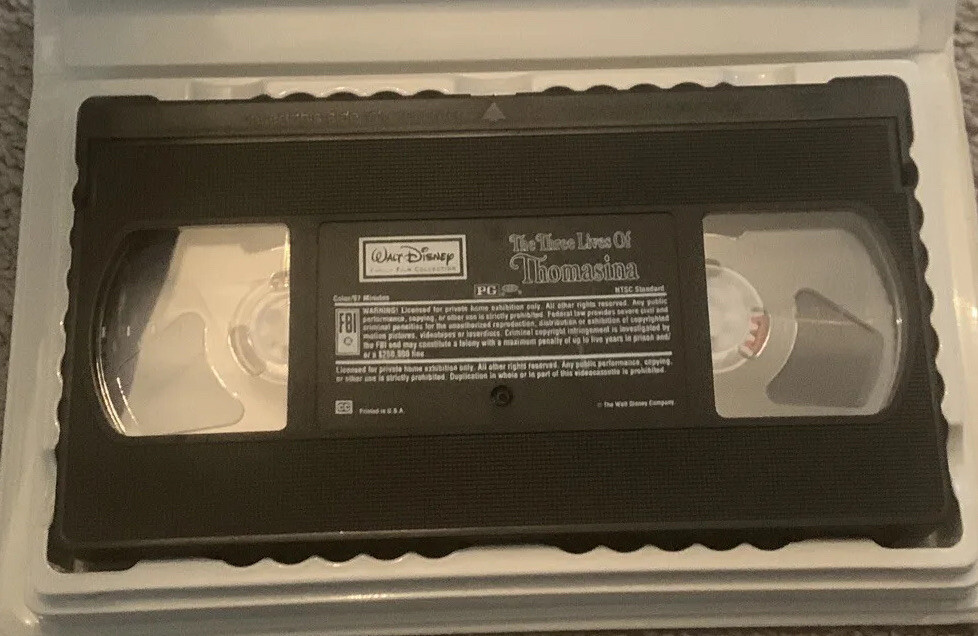 The Three Lives Of Thomasina Vhs 1996 786936004045 Ebay