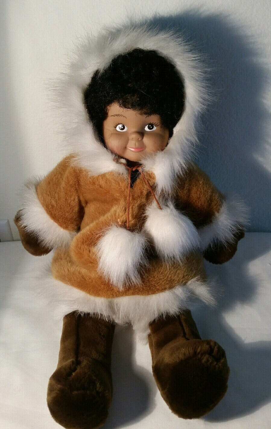 Kipmik Products Anchorage, Alaska Plush Eskimo Girl 16" Doll | eBay