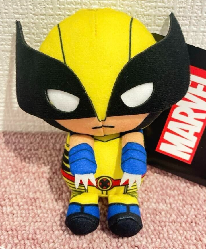 MARVEL & you mascot Mini Plush Doll Wolverine 12cm SEGA 2024 Japan NEW ...