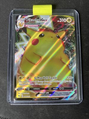 Pokémon TCG Pikachu VMAX Vivid Voltage 044/185 Regular Ultra Rare | eBay