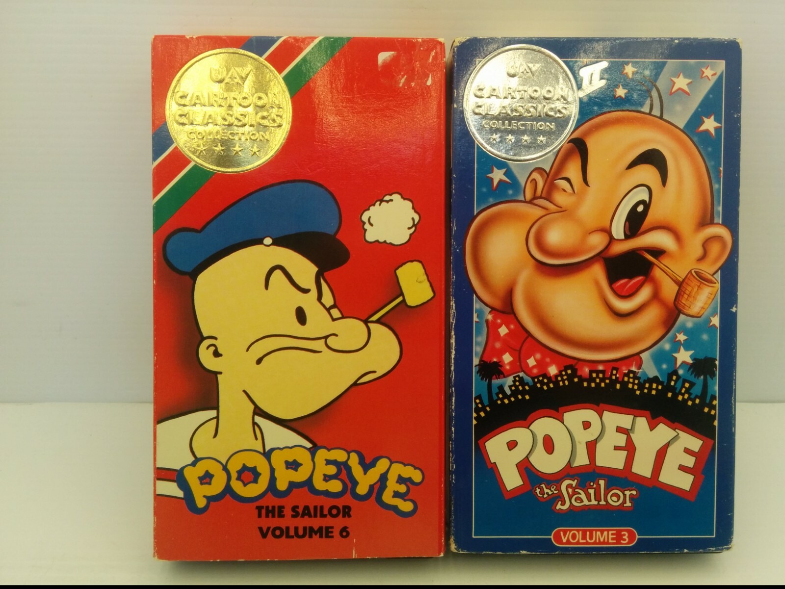 Popeye The Sailor Man Cartoon Classics Collection Vhs Tapes Volume 3