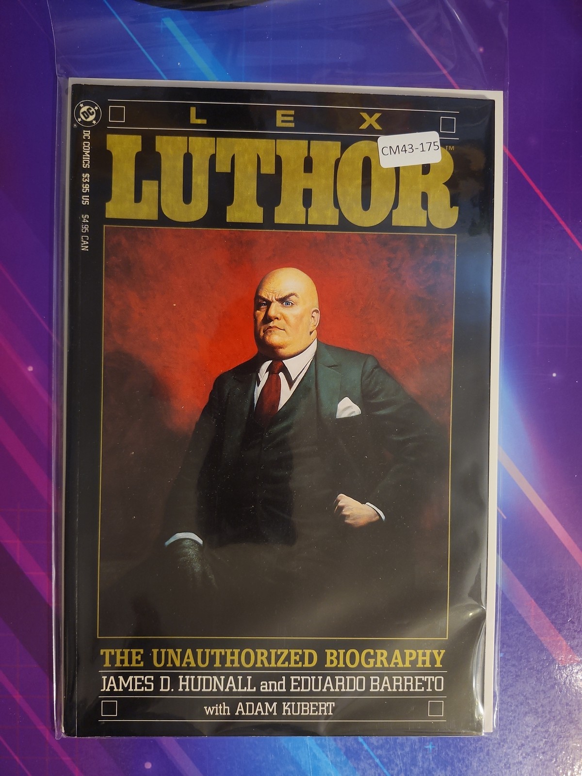 LEX LUTHOR: THE UNAUTHORIZED BIOGRAPHY #1 ONE-SHOT 8.0 DC COMIC BOOK ...