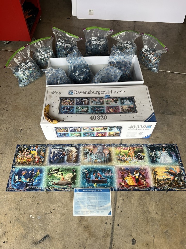 Ravensburger Disney Puzzle 40320 Pieces Half-Cut With Box | eBay