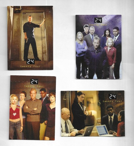 24 Seasons 1 & 2 Comic Images 2003 Promo Card P1 (NSU) P2 P3 P4 SET | eBay