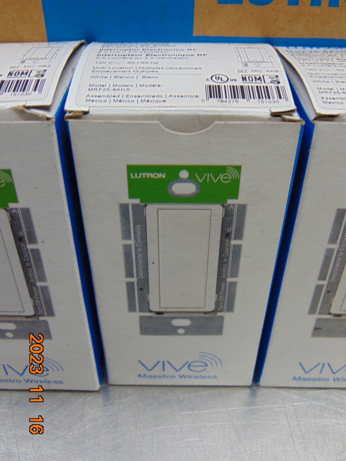 (1) NEW Lutron Vive Maestro MRF2S-6ANS-WH RF Wireless MRF2-6ANS-WH | eBay